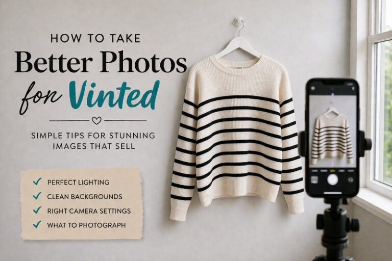 Quick Guide On How To Take Better Photos For Vinted - Life Unexpected